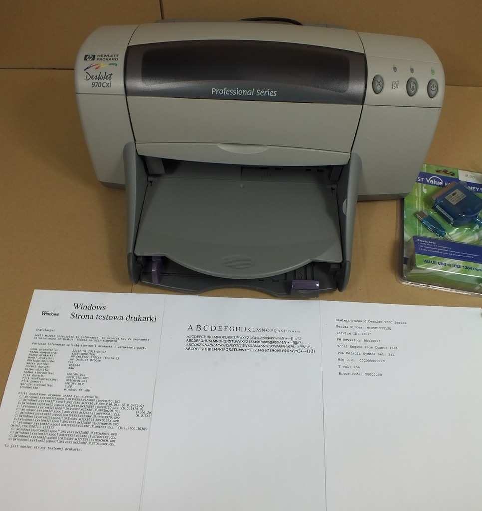 HP DESKJET 970cxi Z DUPLEXEM stan BDB 4561wydr - 7293825643 - oficjalne ...