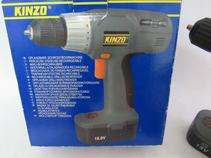 WKRĘTARKA KINZO 25C6751 18V - 7762206818 - oficjalne archiwum Allegro