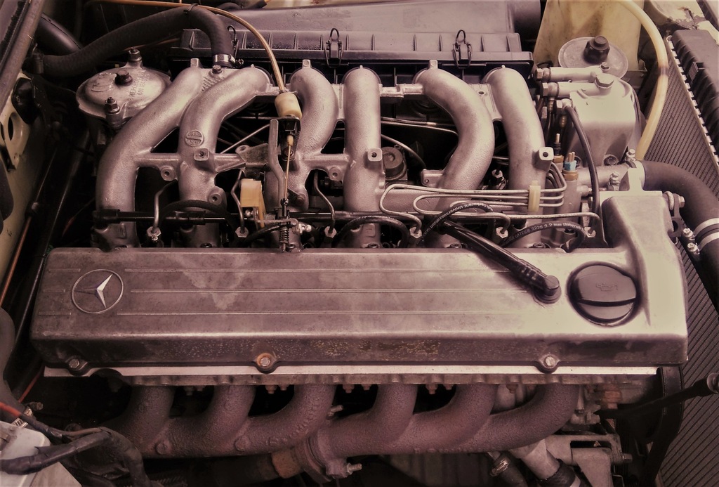 Silnik OM603 300D W123 W124 - 7395028866 - oficjalne archiwum Allegro