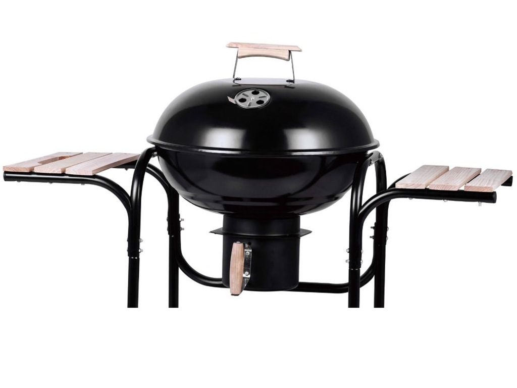 GRILL OGRODOWY Z POKRYWĄ I POPIELNIKIEM NA KÓŁKACH - 7285209383 ...