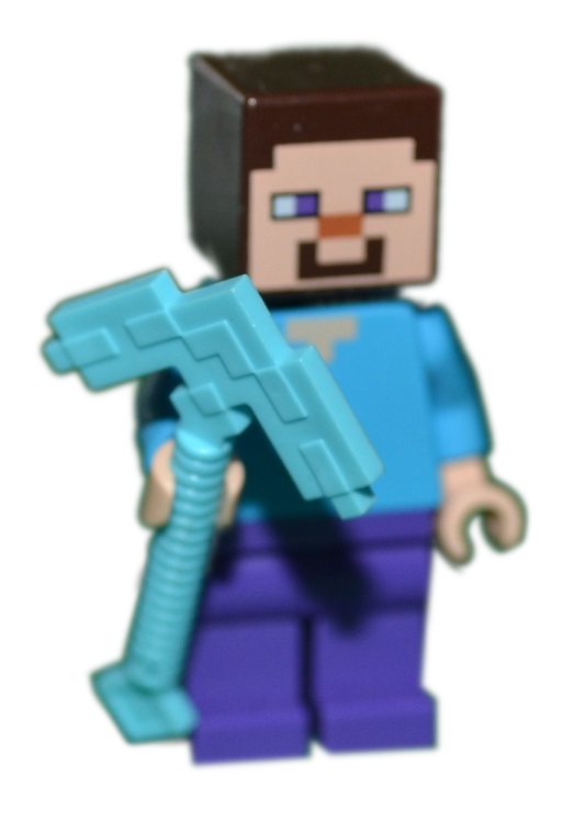 Lego Figurka Ludzik MINECRAFT STEVE WAWA - 7125094607 - oficjalne ...