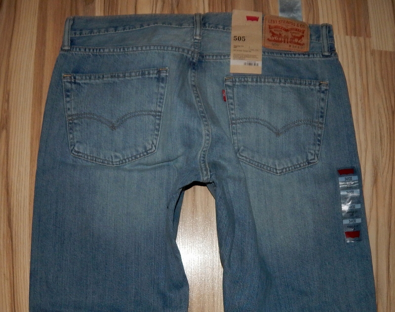 LEVIS 505 W34 L32 34x32 NOWE - 7758872404 - oficjalne archiwum Allegro