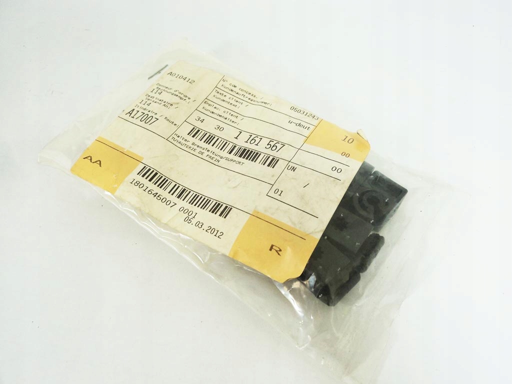 SPINKA PRZEWODU HAMULCOWEGO BMW 34301161567 - 7209109609 - oficjalne ...