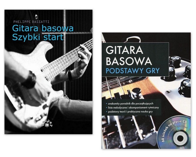 Gitara basowa Szybki start + Podstawy gry i CD - 5657715056 - oficjalne ...