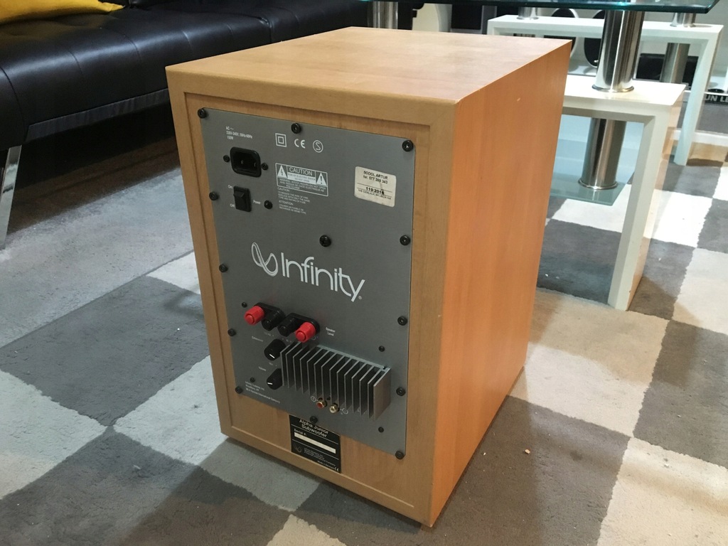 Rewelacyjny Subwoofer Infinity Alpha SUB Okazja - 7534472483 ...