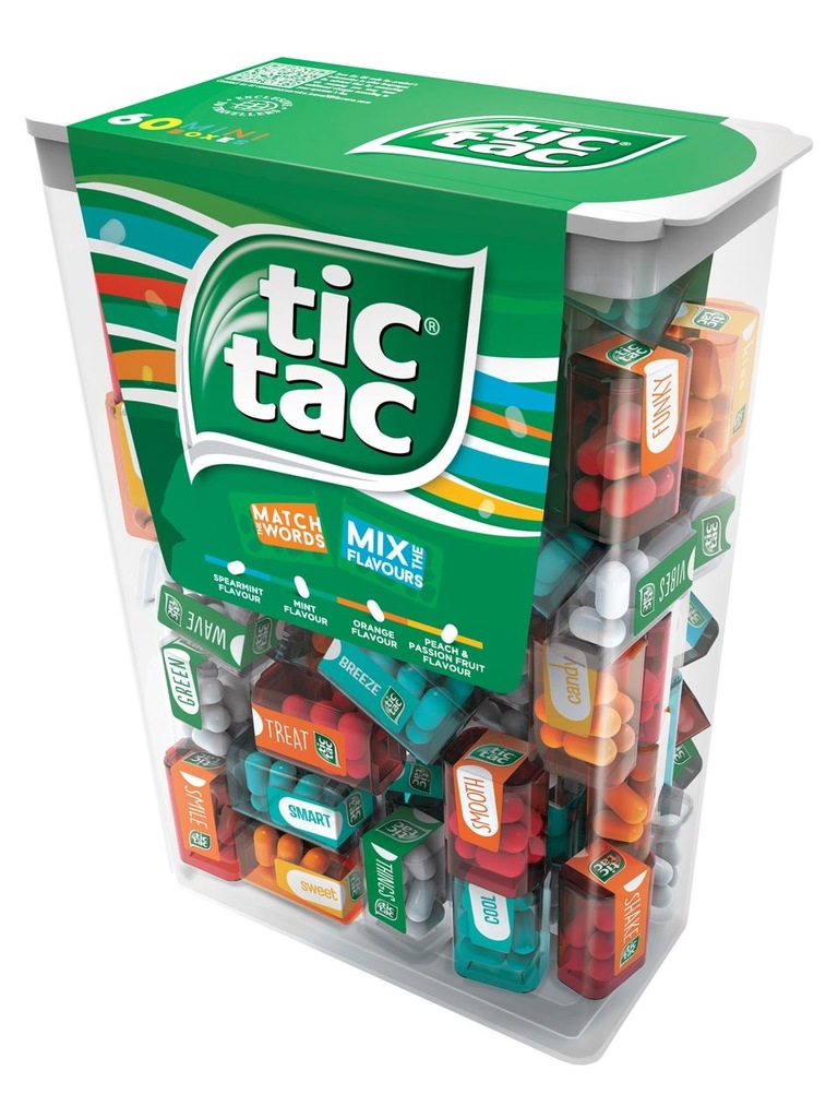 TIC TAC BOXES 60 MINI PUDEŁEK MIX SMAKÓW 228g HIT! - 7074457820 ...