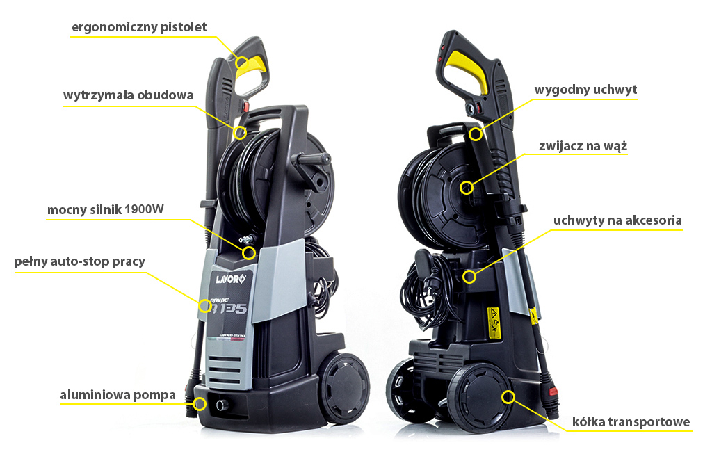 MYJKA CIŚNIENIOWA LAVOR PRIME 135 R-LINE 180 BARew - 6754351684 - oficjalne archiwum Allegro