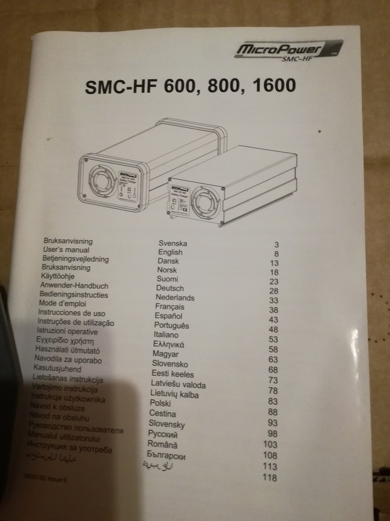 Prostownik Ładowarka MicroPower SMC-HF - 7324317902 - oficjalne archiwum Allegro