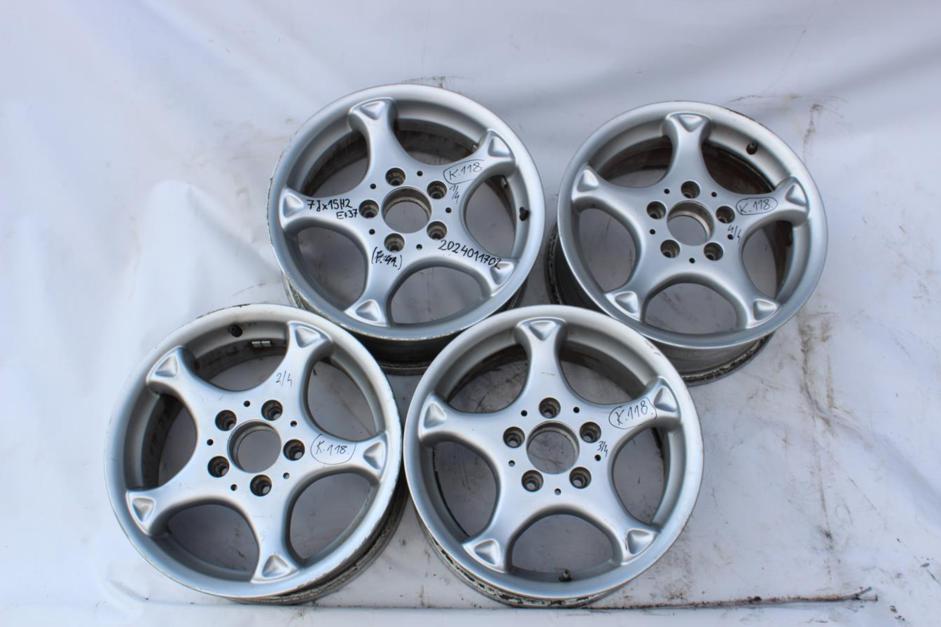 MERCEDES W202 KOMPLET FELG 7Jx15H2 ET37 FELGI - 7352132437 - oficjalne ...