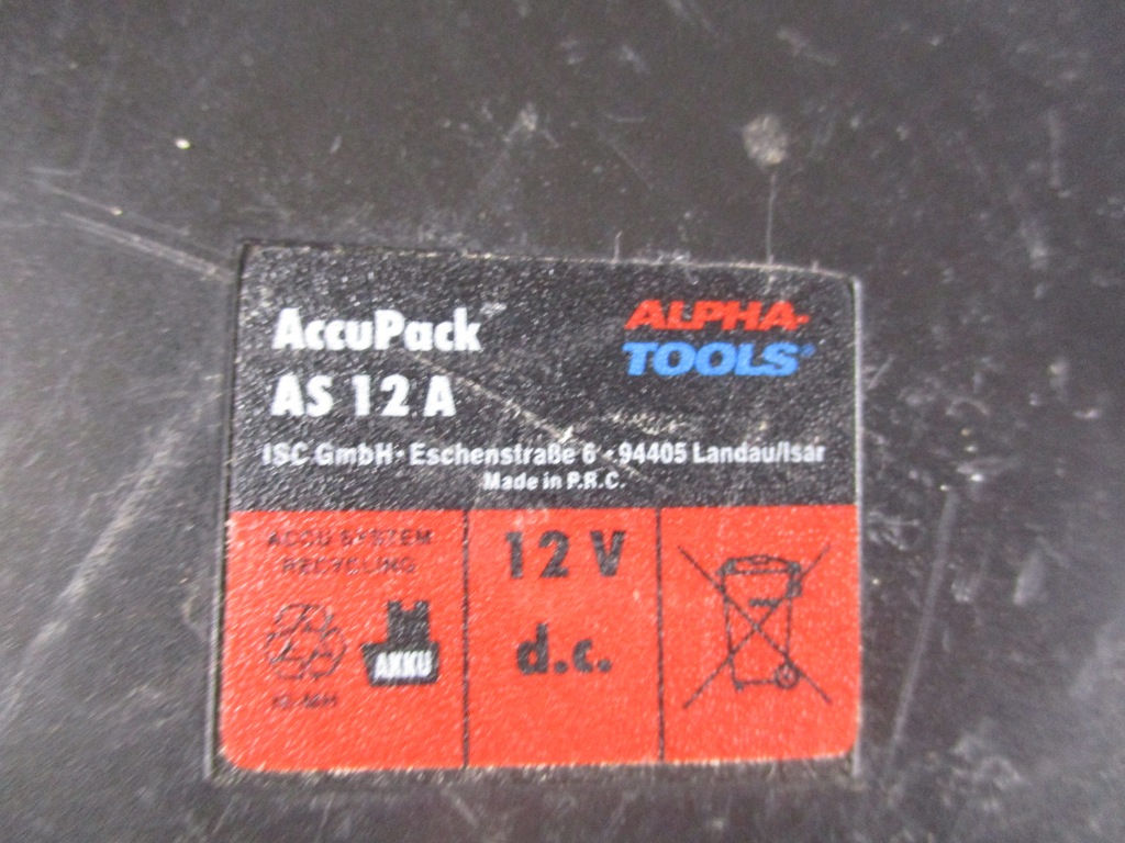 Akumulator do wkrętarki Alpha Tools AS 12A 12V - 7051863842 - oficjalne ...