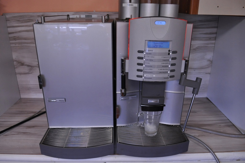 Ekspres przemysłowy FRANKE SPECTRA S LODOWKA - 7630607255 - oficjalne ...