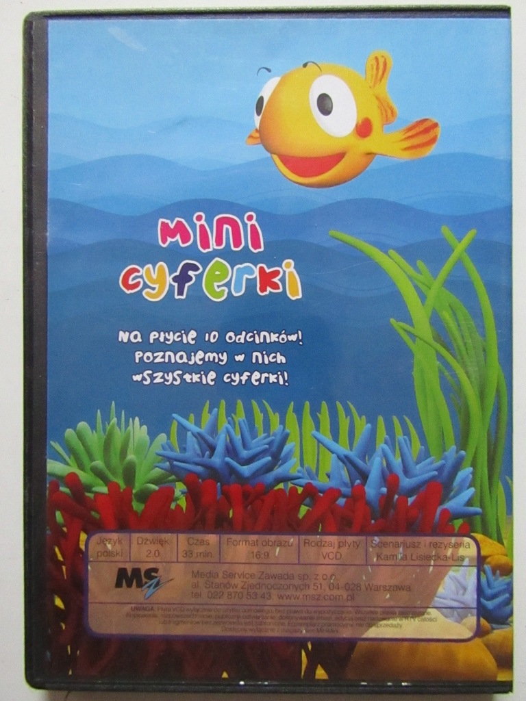 + VCD MINI ABECADŁO KOLORY I KSZTAŁTY CYFERKI - 7438377593 - oficjalne ...