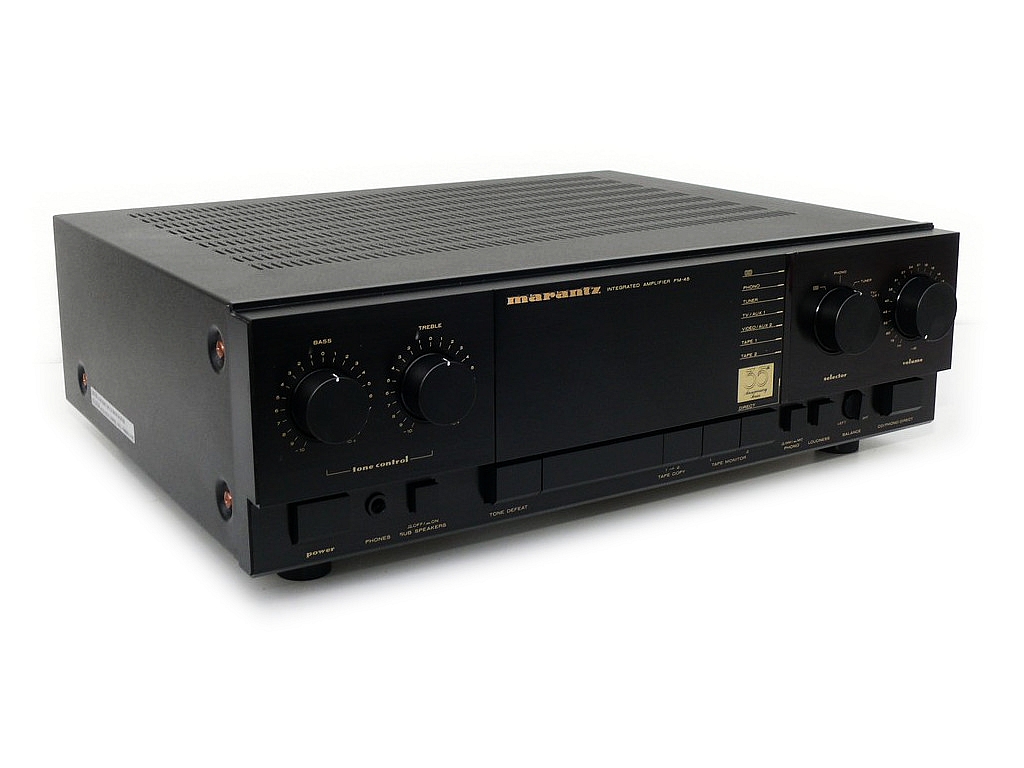 MARANTZ PM-45 / INTEGRATED AMPLIFIER / 1986r.NOWY! - 7704906694 ...