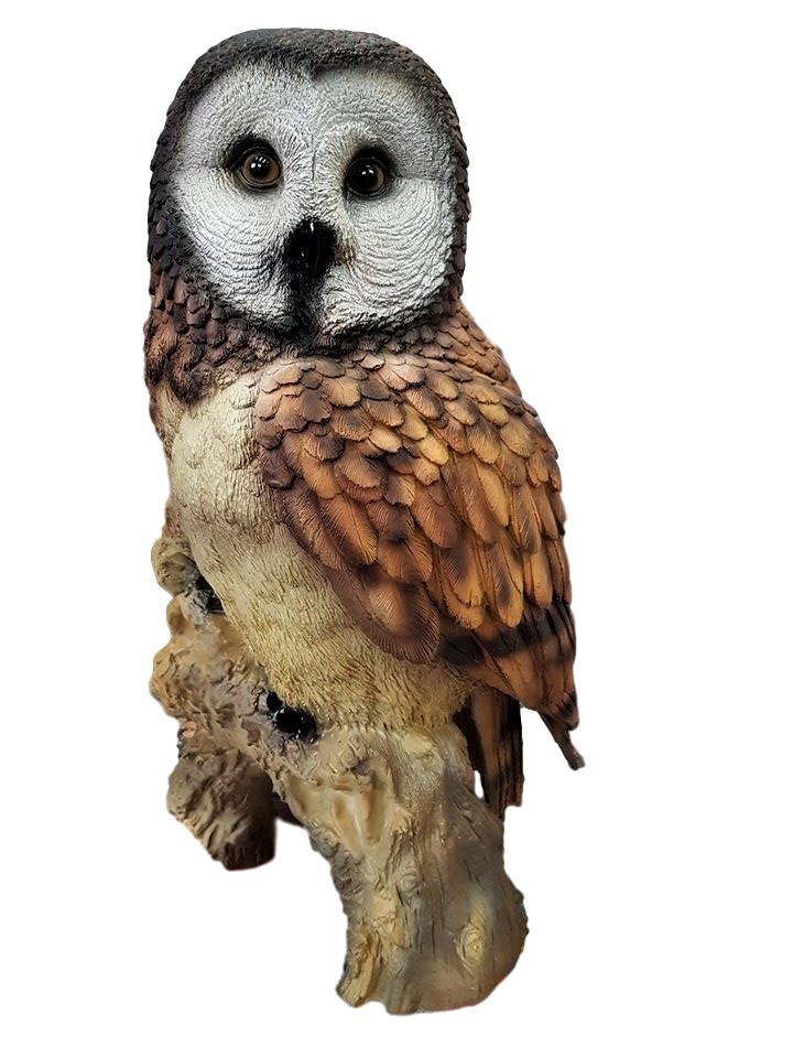FIGURKA OGRODOWA - DUŻA BRĄZOWA SOWA model A - 7306310722 - oficjalne ...