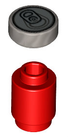 LEGO 306221 6117400 NAPÓJ PUSZKA ŻYWNOŚĆ 1 SZT. B5 - 7308324797 ...