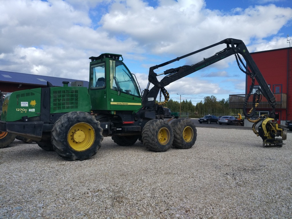 Harwester John Deere 1270D, 2008, 758 - 7023779075 - oficjalne archiwum ...
