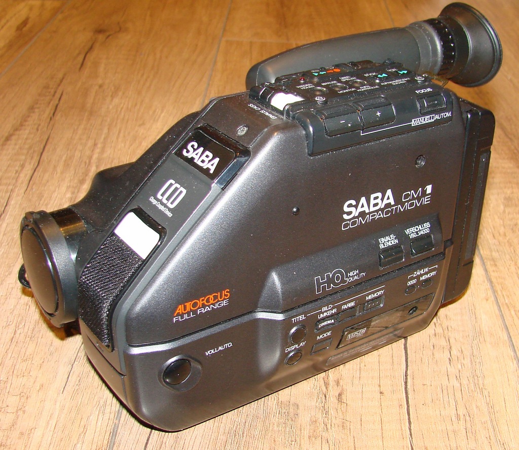 SABA CM 1 - KAMERA VIDEO - VHS-C - ANALOG - 7756681731 - oficjalne ...