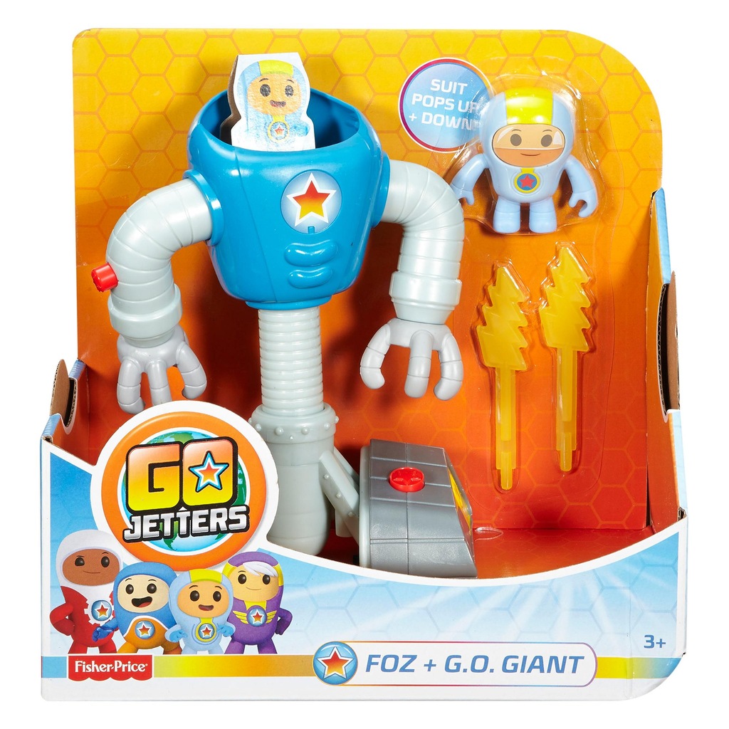 GO JETTERS ODLOTOWCY FOZ + G.O. GIANT FISHER PRICE - 7092305648 ...