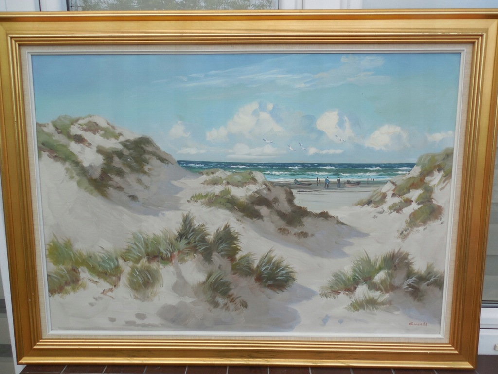 Chr. E.M. Corell (1903-) ZŁOTA RAMA artviking - 7549543784 - oficjalne ...