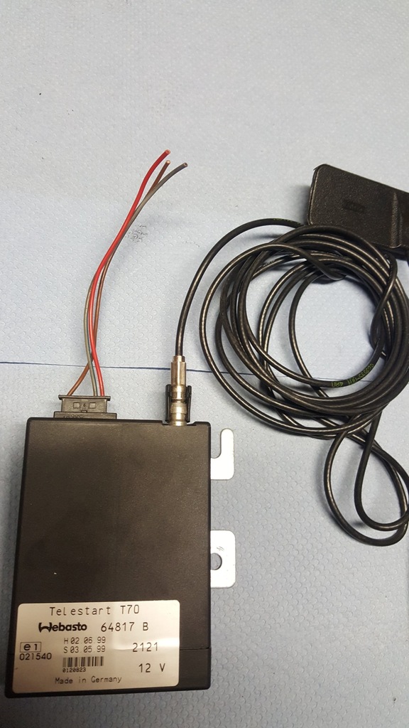 pilot webasto t70 telestart antena komplet 12v - 7142277036 - oficjalne archiwum Allegro