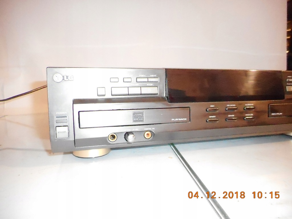 LG ADR-620 AUDIO DISC RECORDER NAGRYWARKA - 7708814119 - oficjalne ...