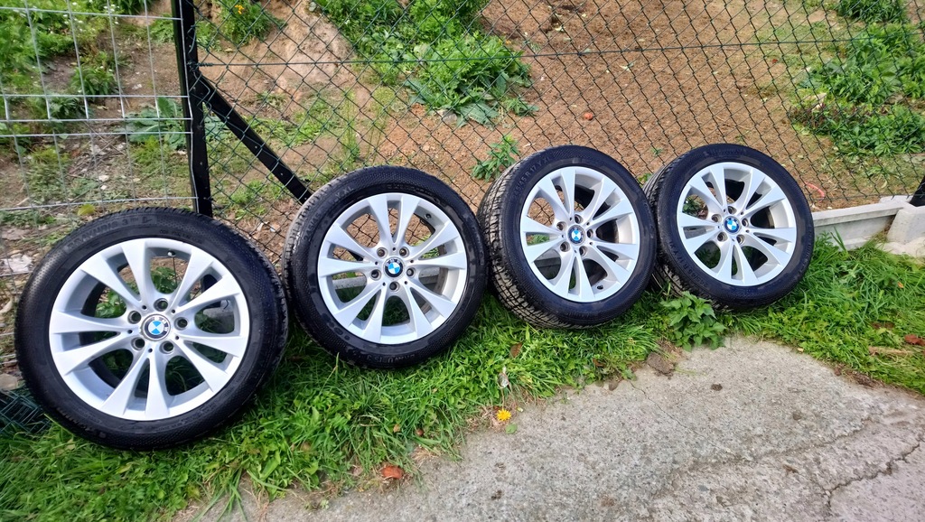 BMW E60 E61 FELGI ALU+OPONY LATO 245/45/17 KPL. - 7616489115 ...