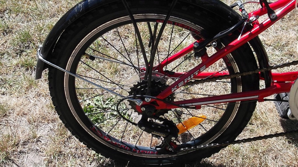 ROWER KENITE TRAFFIC KOŁA 20- SKŁADAK - 6 BIEGÓW - 7447185932 ...