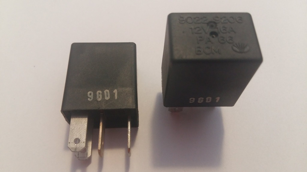 PRZEKAŹNIK 90229206 12V 16A PA66 BCM DAEWOO MATIZ - 6881150057 ...