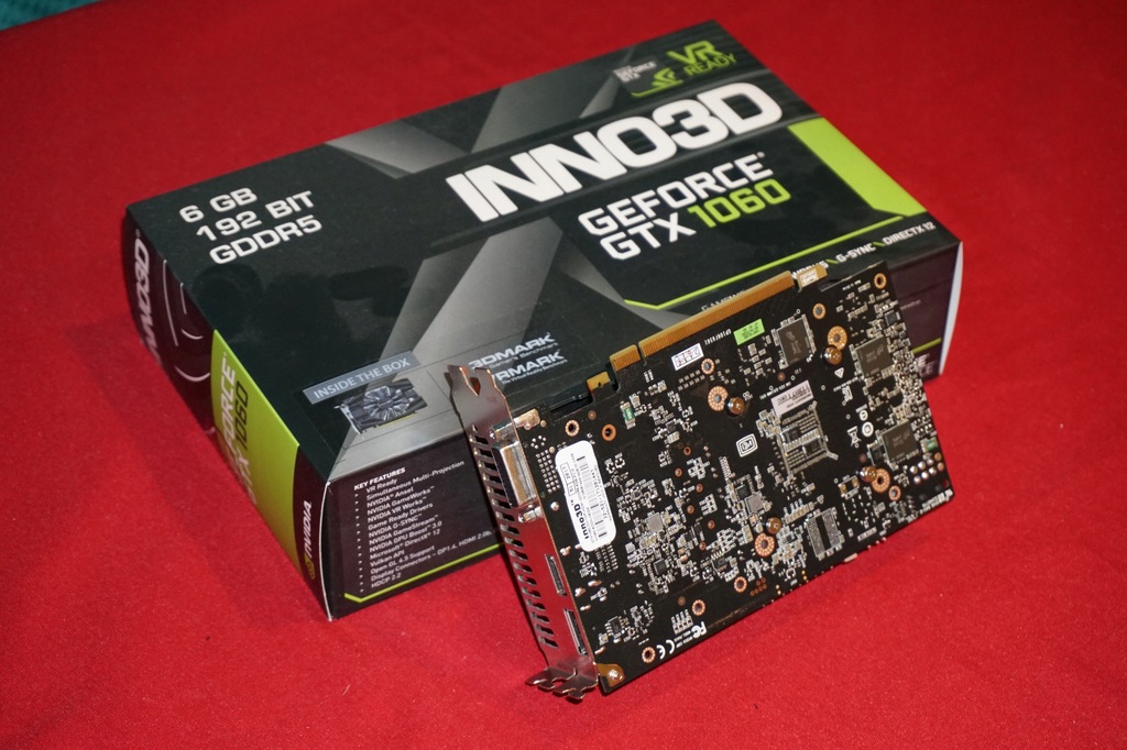 NVIDIA Inno3D GeForce GTX 1060 6GB GDDR5 GWARANCJA - 7744908674 ...
