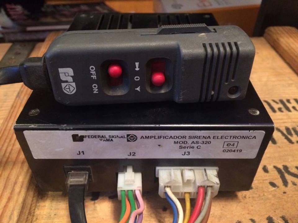 Modulator federal signal as-320 - 7710977597 - oficjalne archiwum Allegro