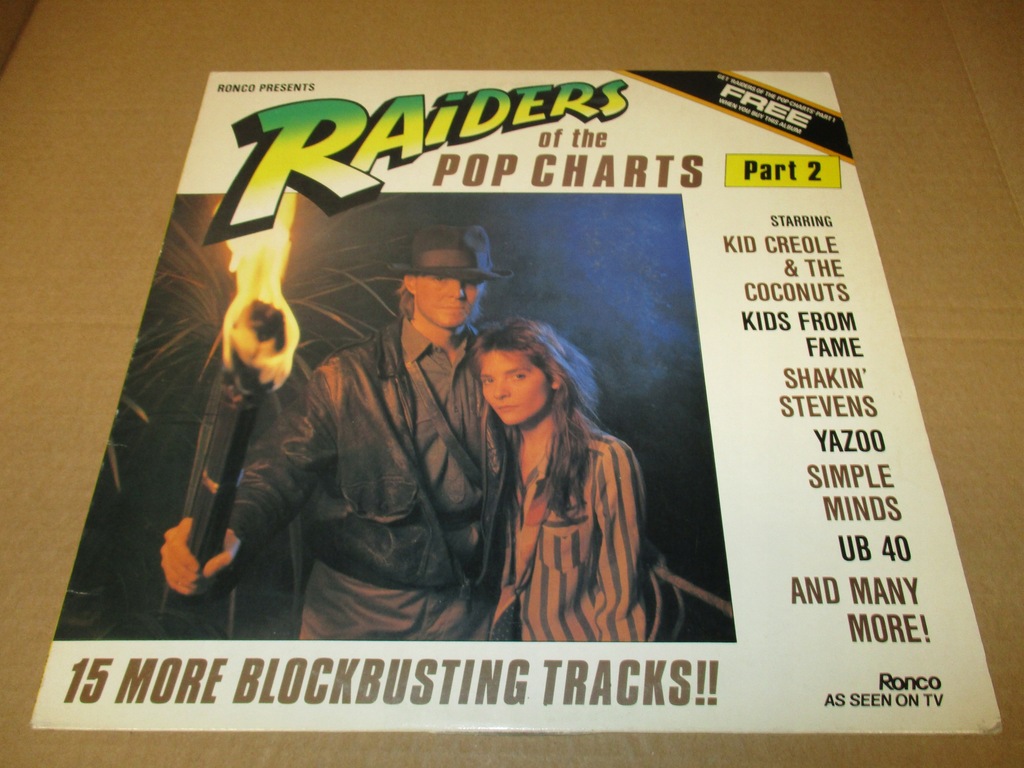 RAIDERS OF THE POP CHARTS PART 2 LP 1982 UK - 7682643418 - oficjalne ...
