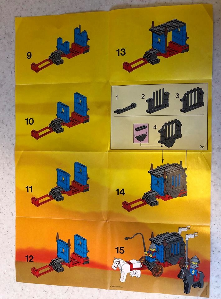 Lego 6042 Dungeon Hunters Castle Zamek BDB Super! - 7464795746 ...