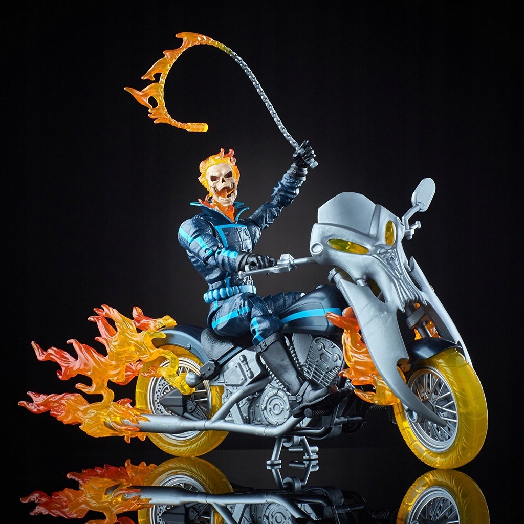 GHOST RIDER MOTOCYKL Figurka 15 cm MARVEL LEGENDS - 7713516704 ...