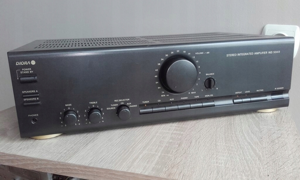 Wzmacniacz DIORA WS 504 B pilot od audio_klinika - 7494350334 - oficjalne archiwum Allegro