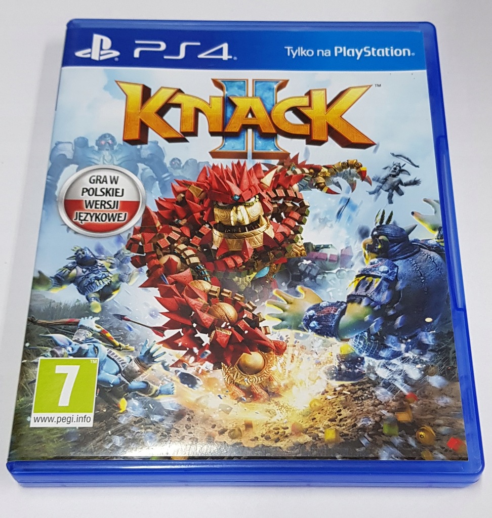 Gra PS4 Knack II 2 PL Sklep Koło - 7711787069 - oficjalne archiwum Allegro