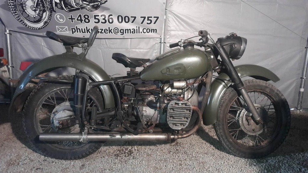 MOTOCYKL K 750 BEZ KOSZA. SOLO. NIE DNIEPR URAL - 7282241557 ...