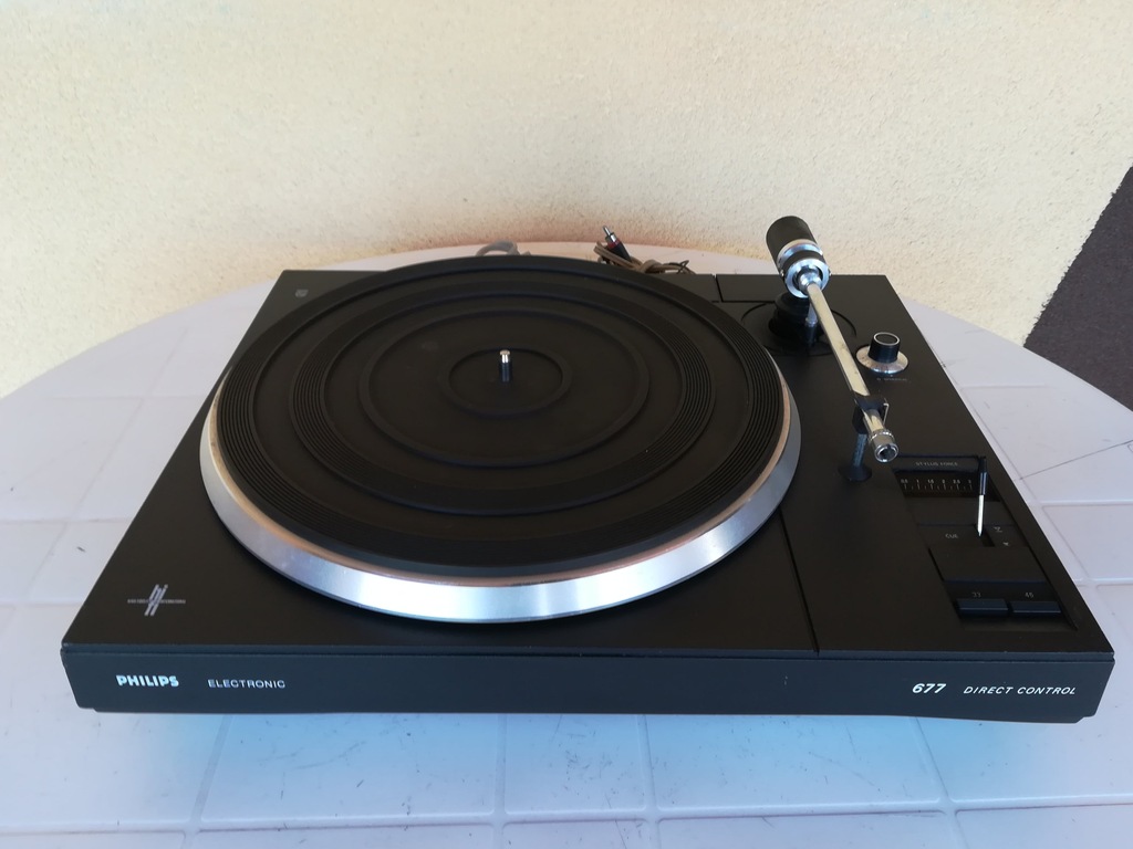 Gramofon Philips 677 - 7289470499 - oficjalne archiwum Allegro