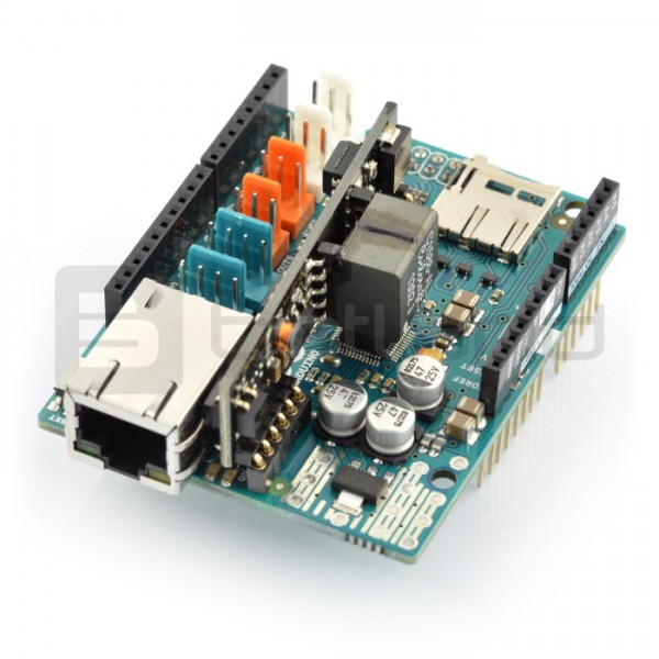 Arduino Ethernet Shield 2 z czytnikiem kart SD PoE - 7020554090 ... Arduino Ethernet Shield 2 z czytnikiem kart SD PoE - 7020554090 ...
