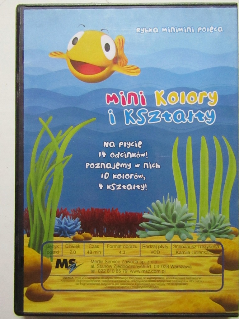 + VCD MINI ABECADŁO KOLORY I KSZTAŁTY CYFERKI - 7438377593 - oficjalne ...