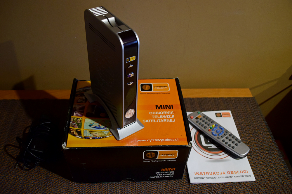 Dekoder cyfrowy HD mini 2000 polsat pilot okazja ! - 7179360575 - oficjalne archiwum Allegro