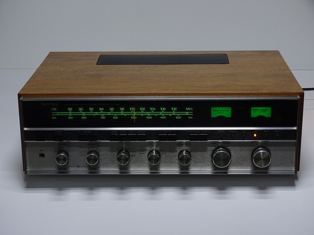 ROTEL RX-800 VINTAGE STAN BARDZO DOBRY - 7079349060 - oficjalne ...