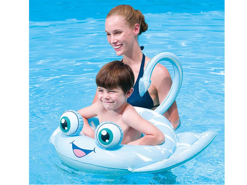 KÓŁKO KOŁO MATERAC DO PŁYWANIA ŻABKA KRAB ŻWIEŻAKI - 6247184192 ...