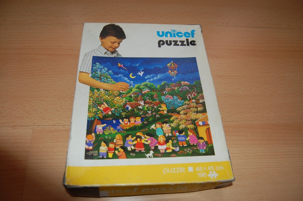 Puzzle UNICEF 5700, kultowe PRL, komplet, UNIKAT - 7330778646 ...