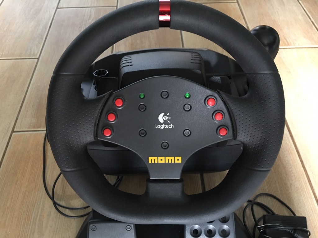 Logitech MOMO Racing Force FEEDBACK WHEEL - 7406534102 - oficjalne ...