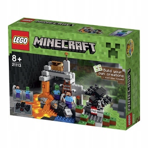 LEGO 21113 MINECRAFT Jaskinia - 7707093209 - oficjalne archiwum Allegro