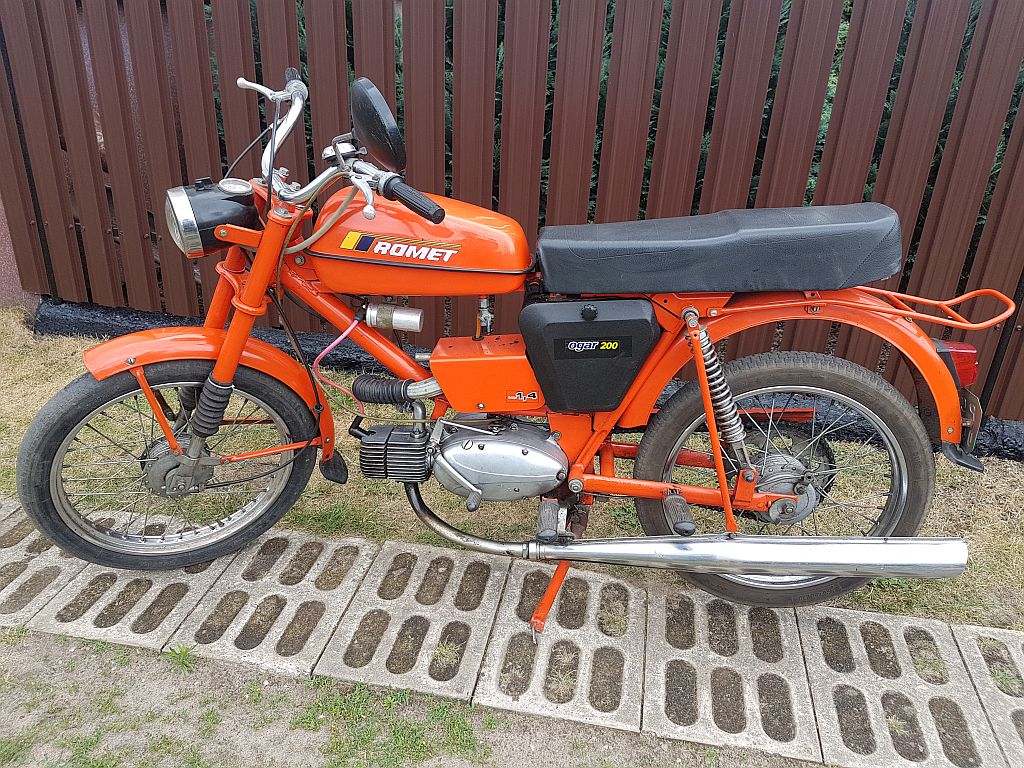 ŚLICZNY ROMET OGAR 200 1 WŁAŚCICIEL ROK 1987 - 7438083922 - oficjalne ...