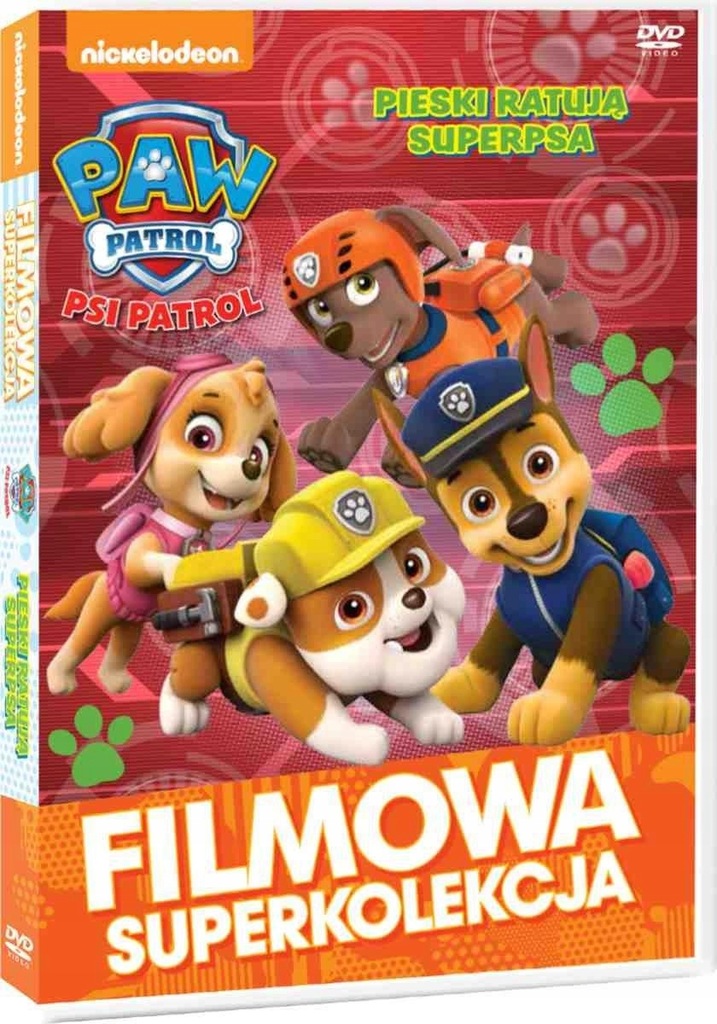 Psi Patrol. Pieski ratują Superpsa [DVD] - 7339754853 - oficjalne ...