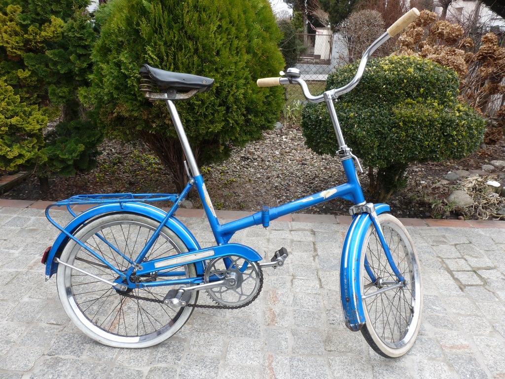 Pierwszy polski rower składak KARAT ZZR 1968 r. - 7237257889 ...