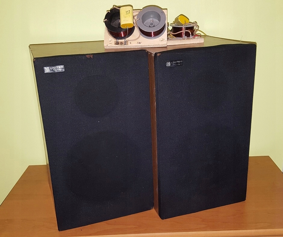 Kolumny UNITRA TONSIL ZG-15C + zwrotnice - 7530813557 - oficjalne ...