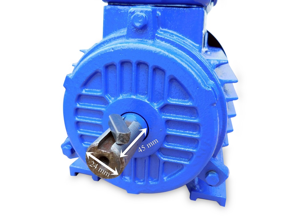 SILNIK elektryczny 1,5KW 3KM 3 fazy 380V 1400 obr - 6950355607 - oficjalne archiwum Allegro